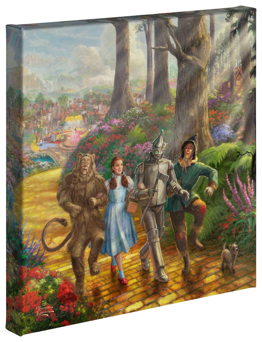 Follow the Yellow Brick Road - 16" x 31" Gallery Wrapped ...