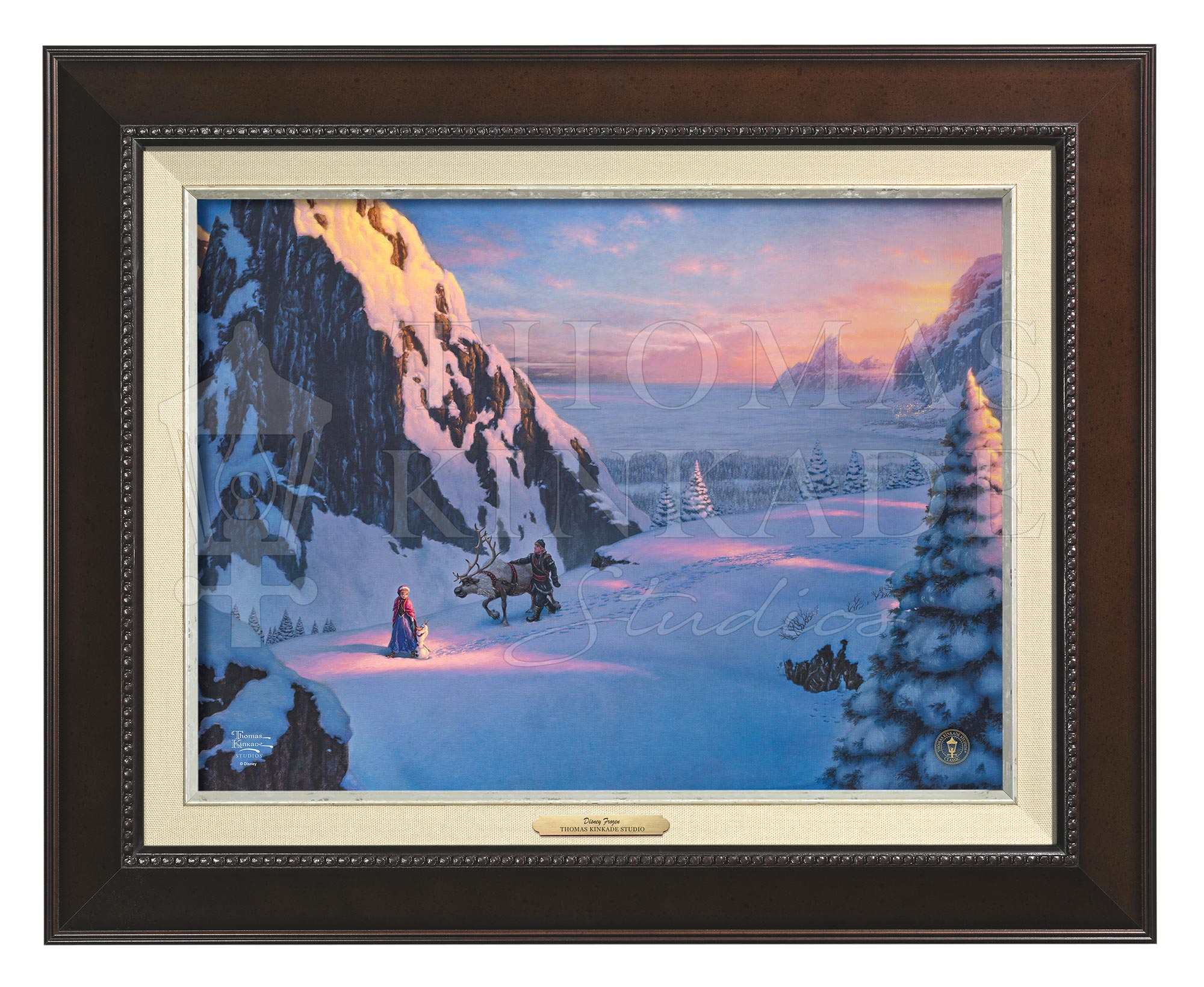 frozen framed art